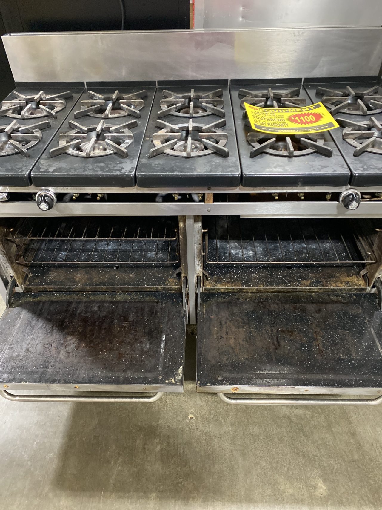 10 Burner Range | Lit Restaurant Supply