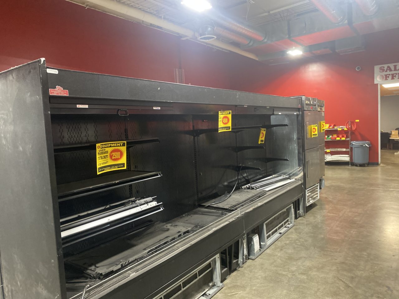 Open Air Merchandiser | Lit Restaurant Supply