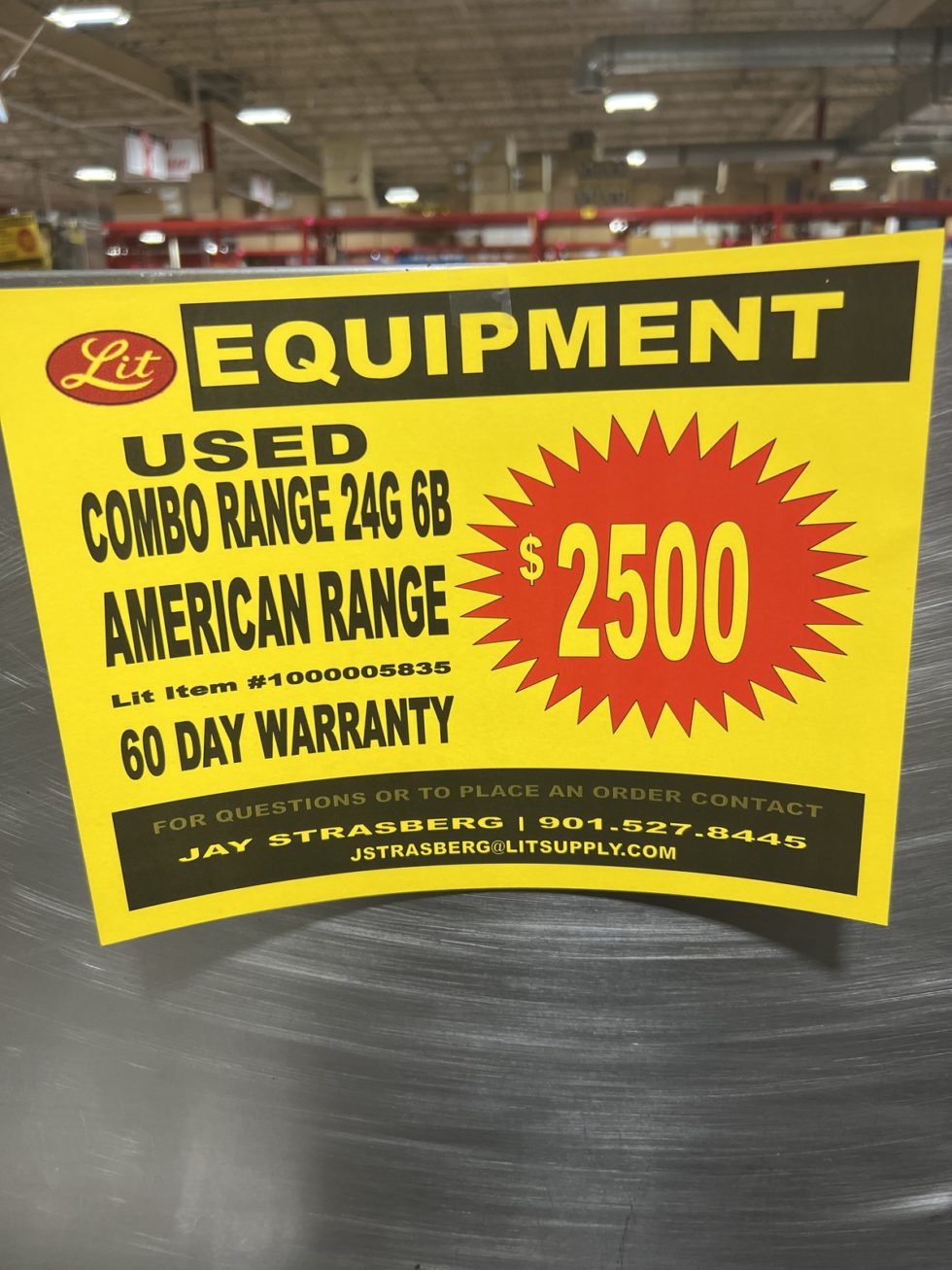 Combination Range | Lit Restaurant Supply